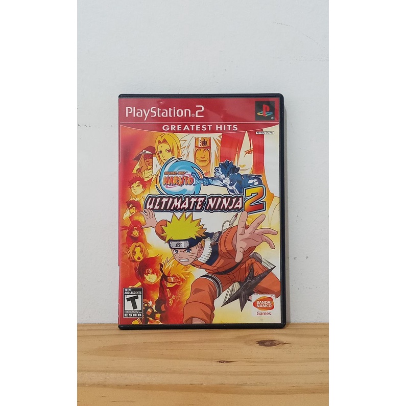 Naruto: Ultimate Ninja 2 - Greatest Hits - Playstation 2 - Completo ...