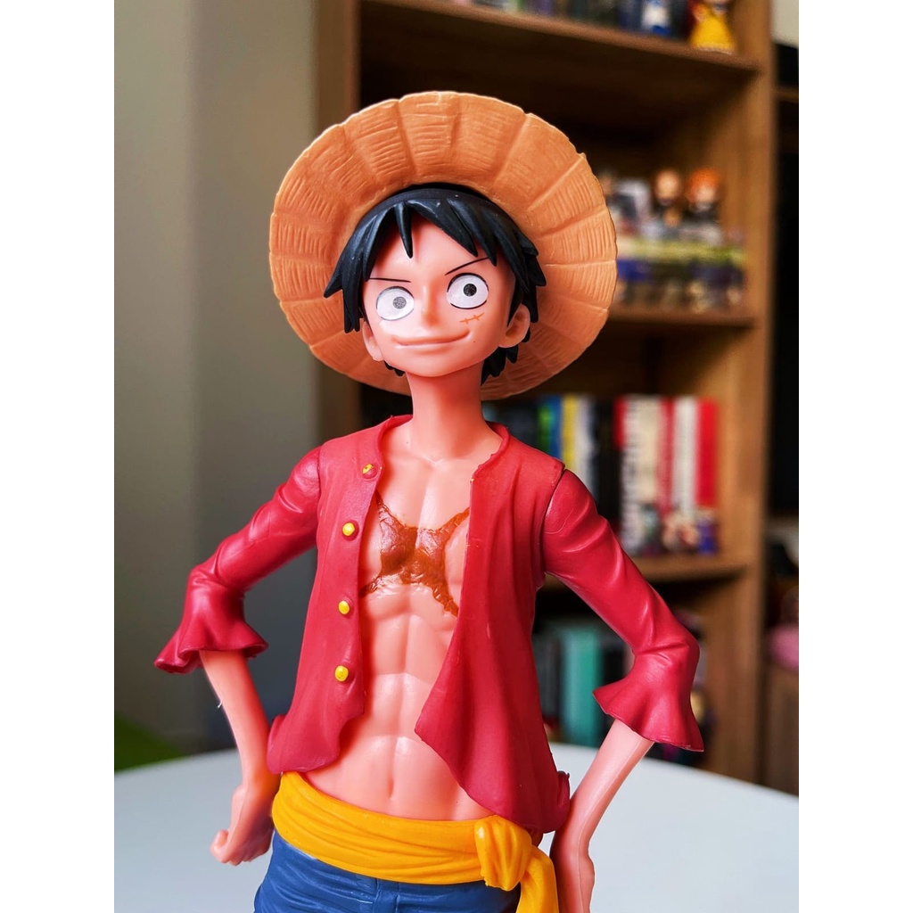 Monkey D. Luffy Action Figure 28cm Boneco Colecionável Anime One Piece ...