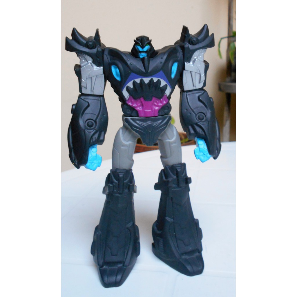 Boneco Robô Transformers Brinquedo Antigo Plástico Soprado Hasbro 2013 ...