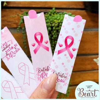 Mini Lixa de Unha Mimo Outubro Rosa para Cliente-10 unidades | Shopee ...