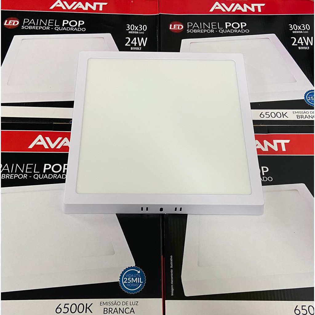 painel de led 24w sobrepor 6500k | Shopee Brasil