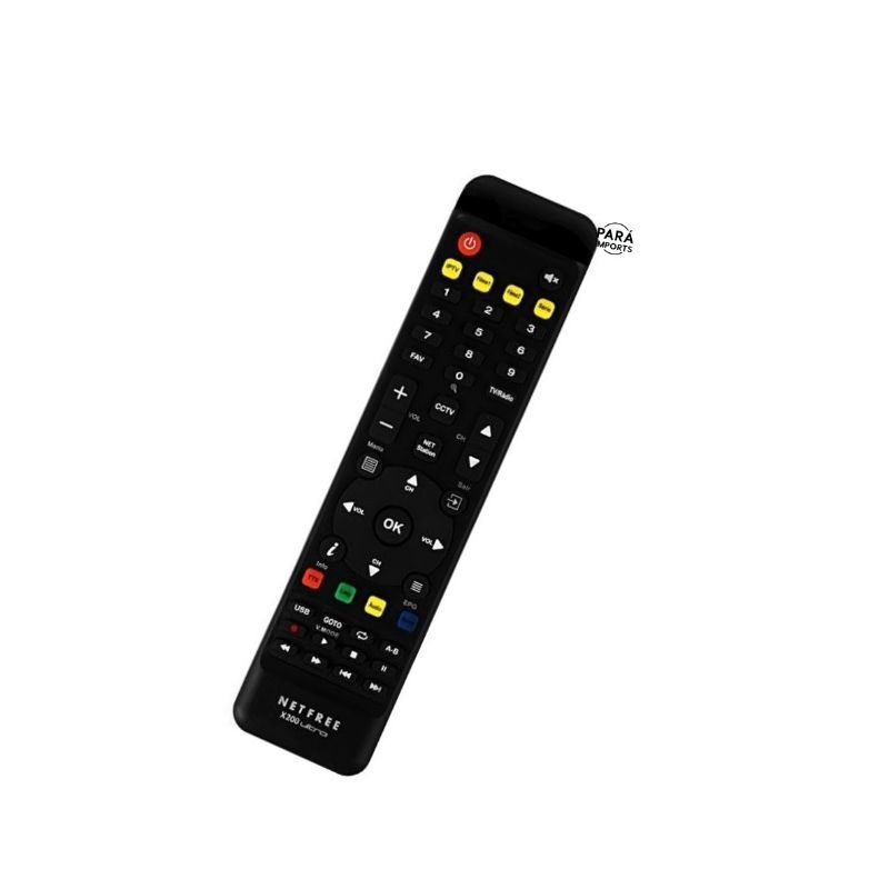Controle Remoto para Receptor Netfree X200 Ultra, Net free | Shopee Brasil