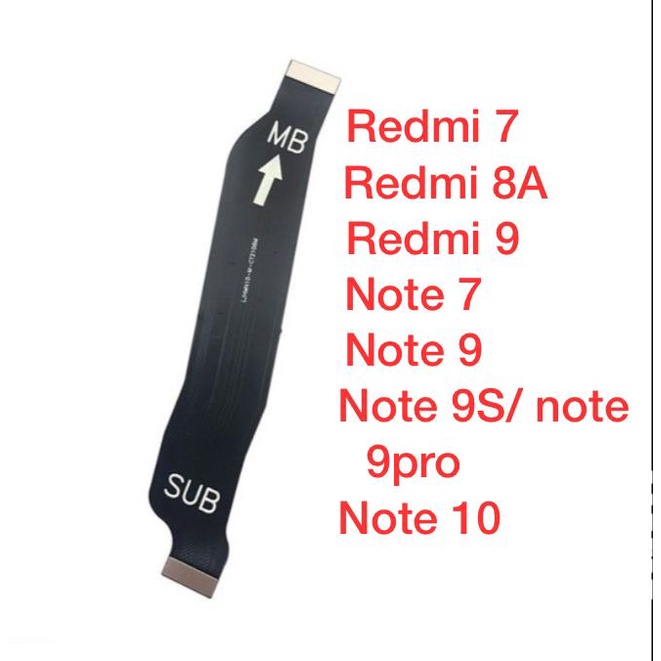 Flex Lcd Diversos Modelos (Redmi 7 , Redmi 8A , Redmi 9 , Note 7 , Note 9 , Note 9S /Note 9 Pro ...