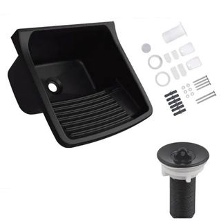 Tanque De Plastico 34lt Para Lavanderias Roupas Preto Astra | Shopee Brasil
