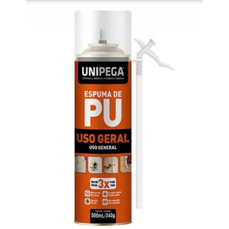 Espuma Expansiva de Poliuretano 500ml | Shopee Brasil