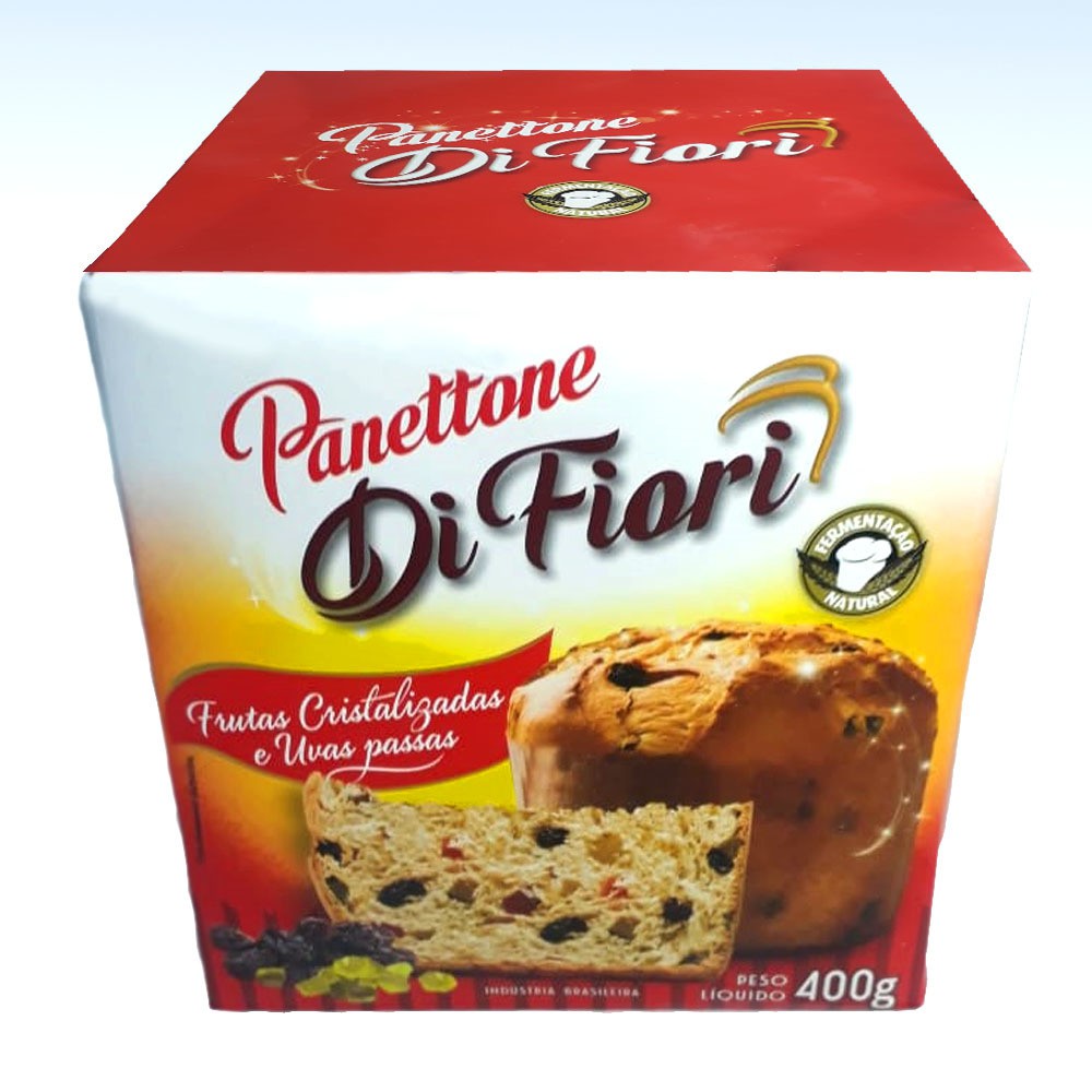 PANETONE DI FIORI 400G FRUTAS - Oferta | Shopee Brasil