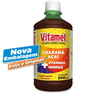 Vitamel Suplemento Vitamínico Mineral 500ml | Shopee Brasil