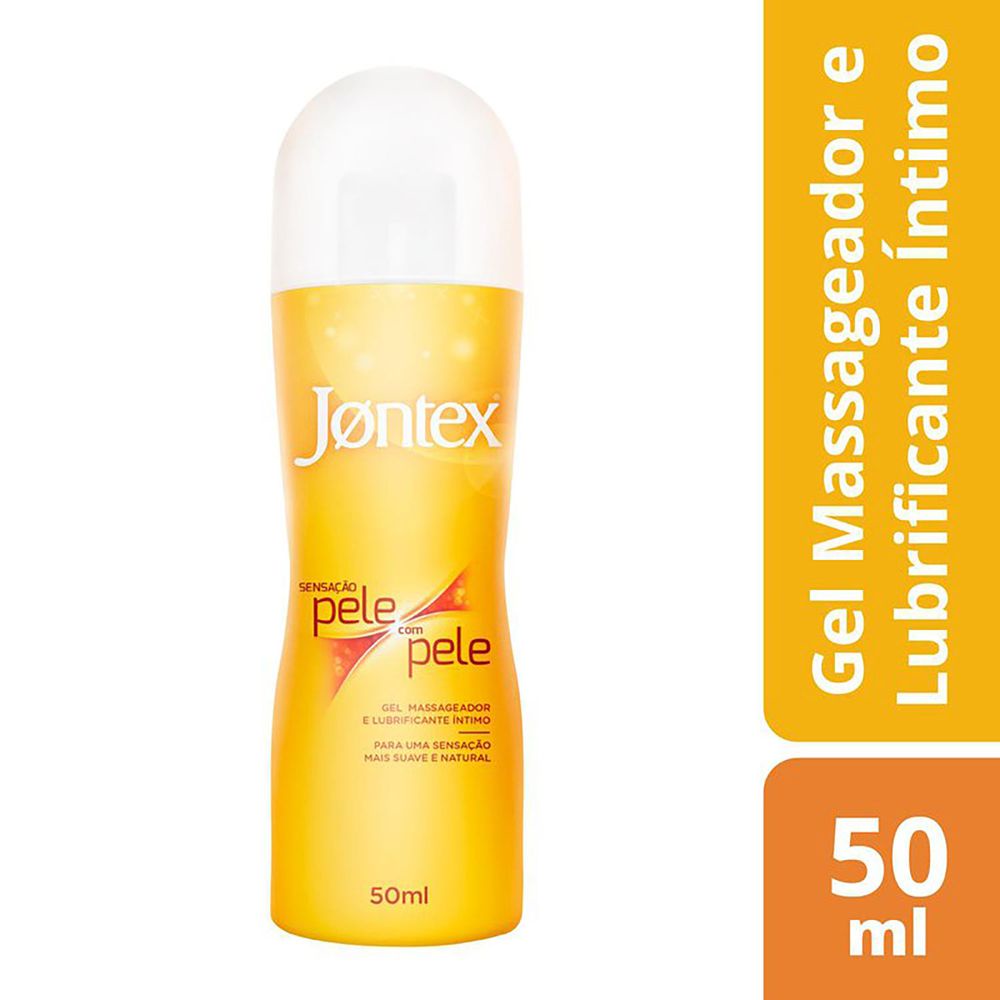 JONTEX GEL LUBRIFICANTE PELE COM PELE 50G | Shopee Brasil