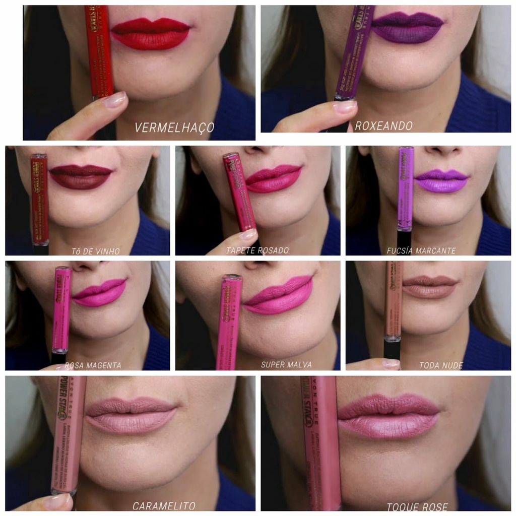 Batom Líquido Avon Power Stay 7ml | Shopee Brasil