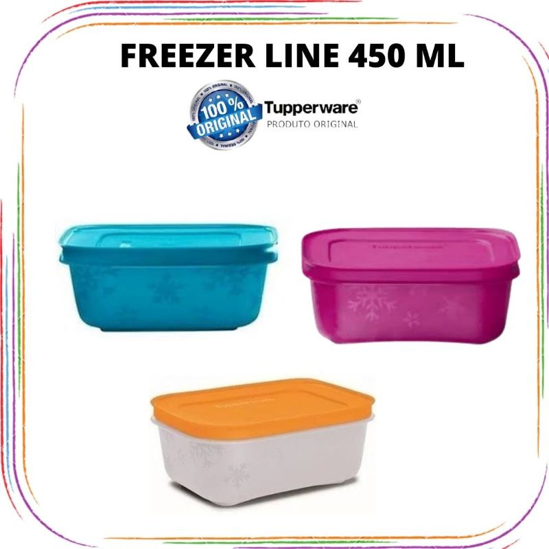 Tupperware Freezer Line - 450 ml | Shopee Brasil