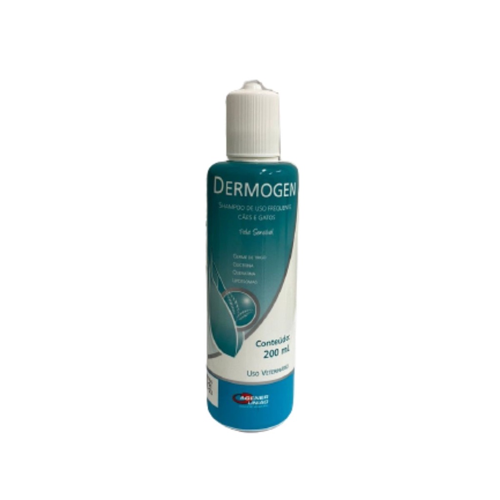 Dermogen Shampoo Cães e Gatos Peles Sensíveis 200g | Shopee Brasil