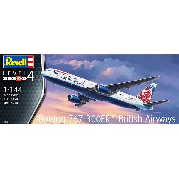 Boeing 767-300ER British Airways - 1/144 - Revell 03862 | Shopee Brasil