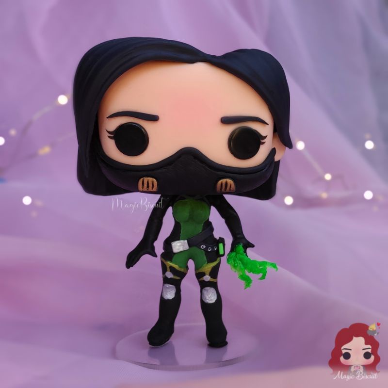 funko pop Viper valorant - feita em biscuit - ENCOMENDA | Shopee Brasil