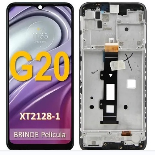 Tela Touch Display LCD Frontal Completo MOTOROLA Moto G20 XT2128 G 20 ...