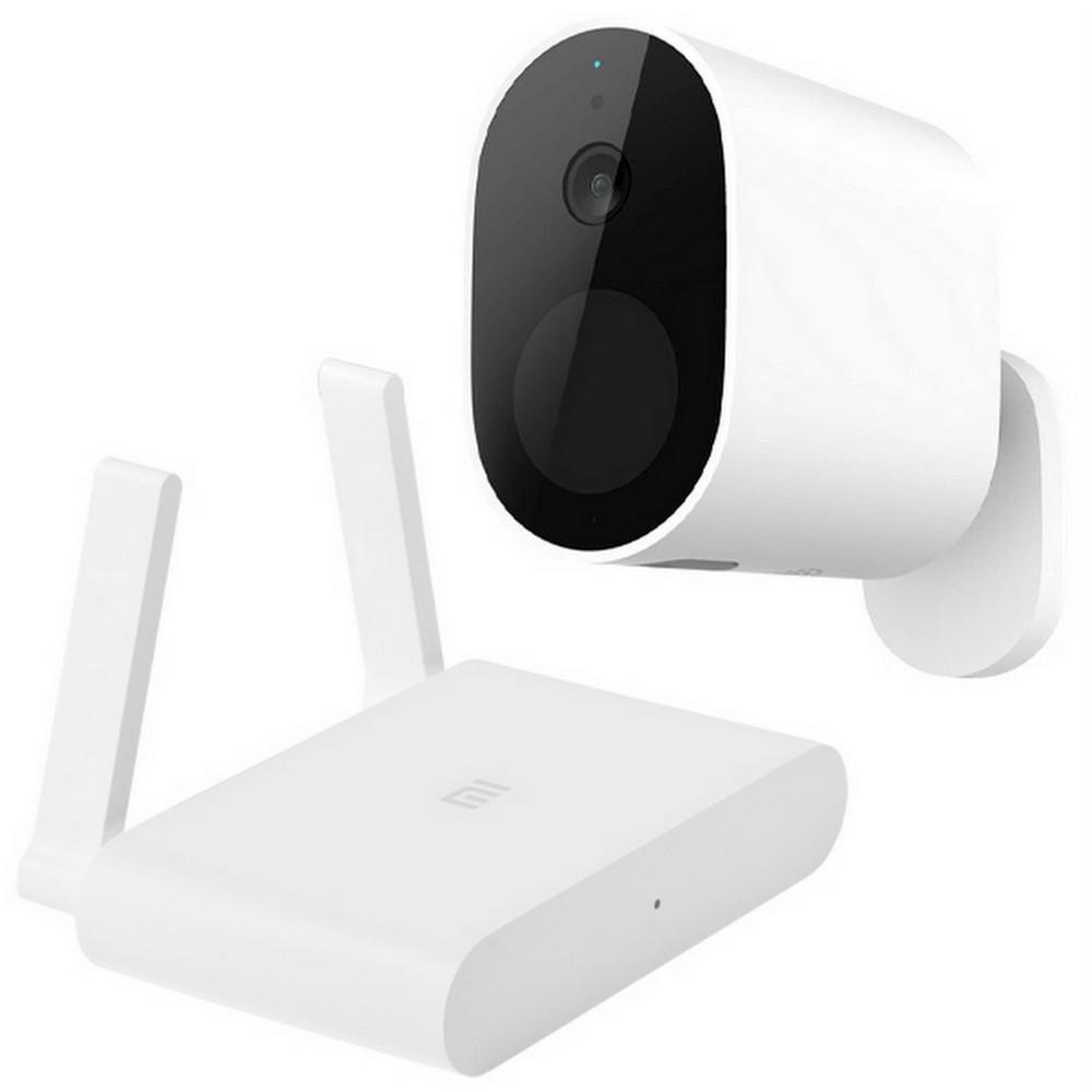 Camera de seguranca externa s/ fio Xiaomi Outdoor + Receptor | Shopee ...