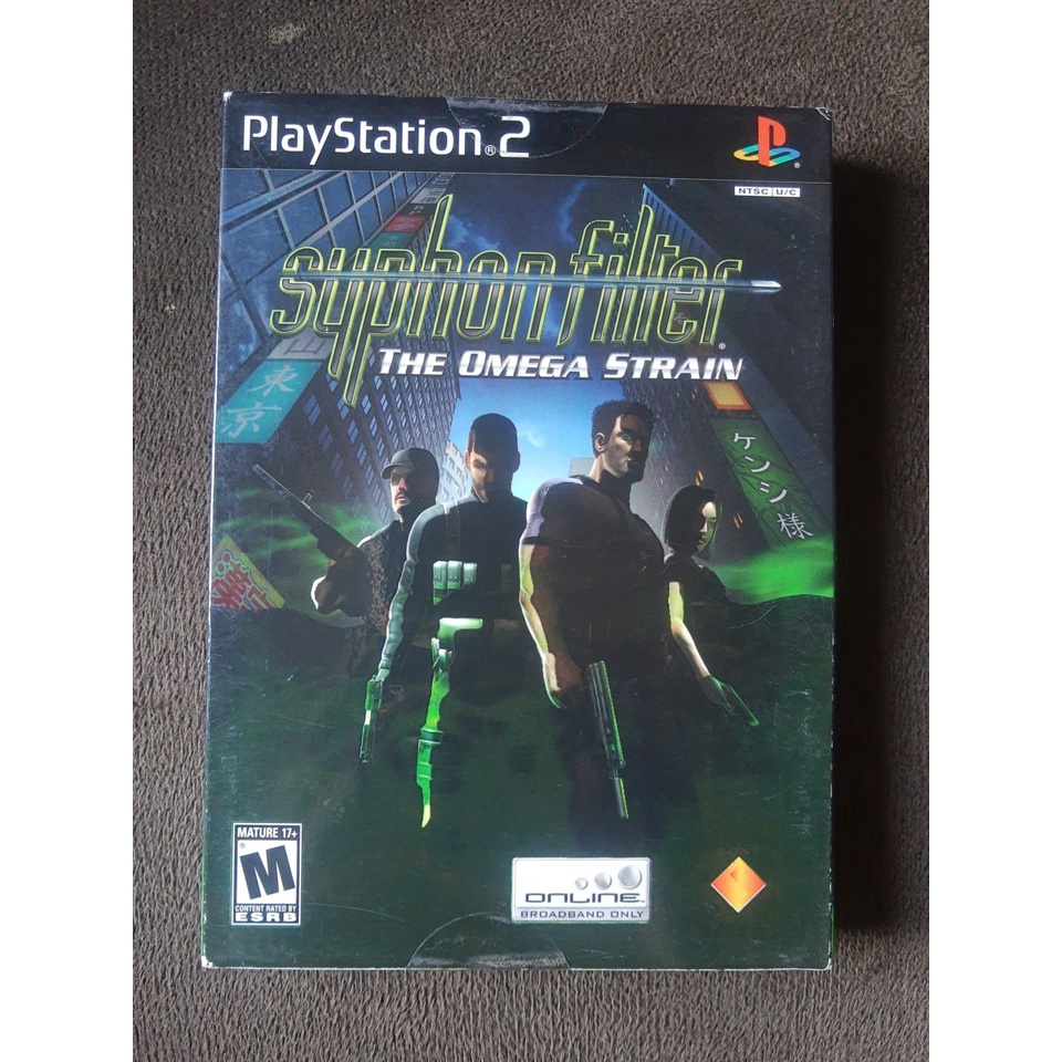 Syphon Filter The Omega Strain Ps2 Original Lacrado Com Luva | Shopee ...