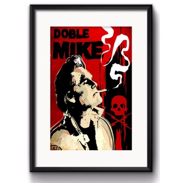 Quadro Duble Mike Filme Death Proof Tarantino Arte Paspatur | Shopee Brasil