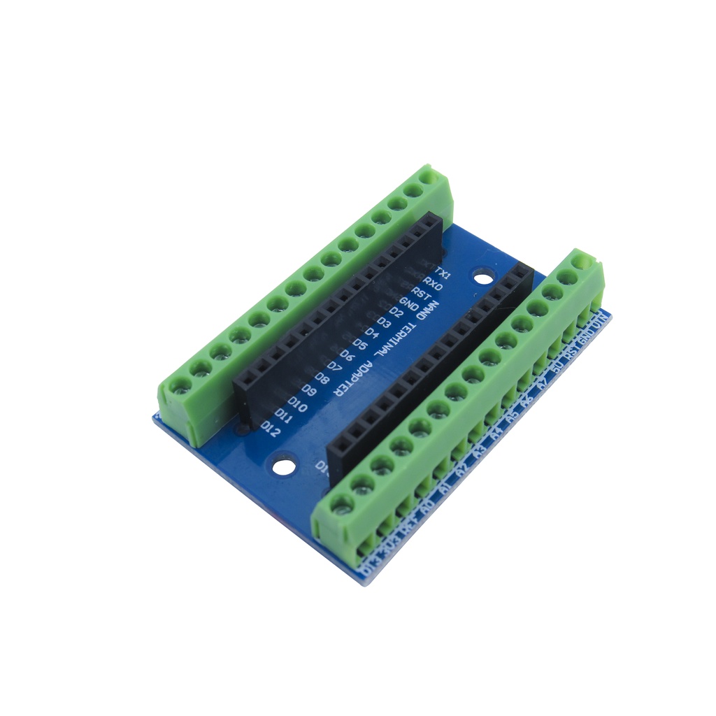 Placa Borne Terminal Adaptador Compativel Arduino Nano V3.0 Com Nota ...