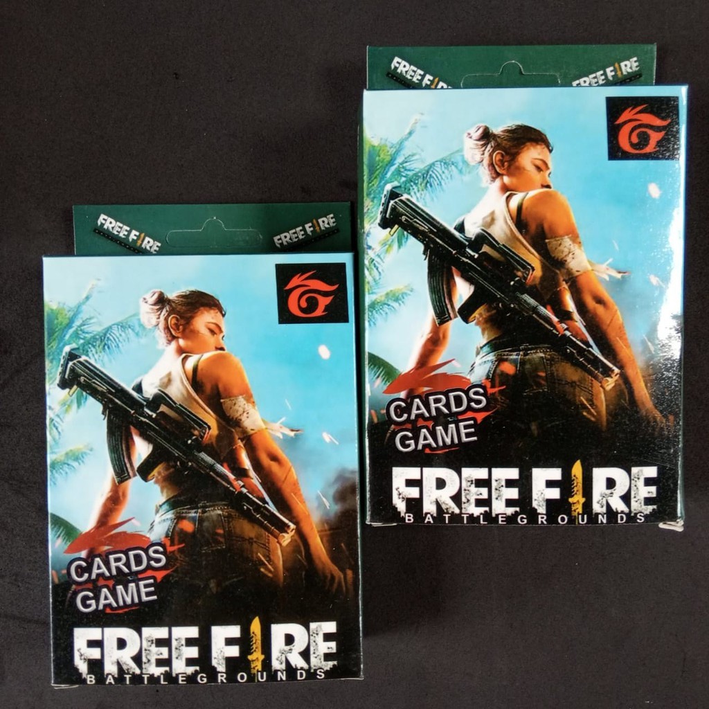 Cards Free Fire 2 Pacotes Card Game Cartinhas Bafo | Shopee Brasil