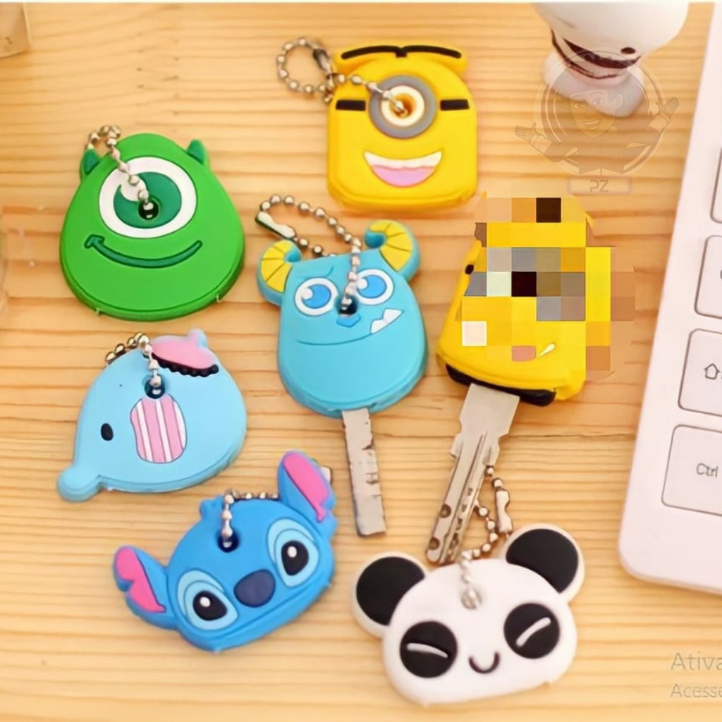 Capa para chave - Diversos Personagens/Chaveiro/Protetor para chaves ...