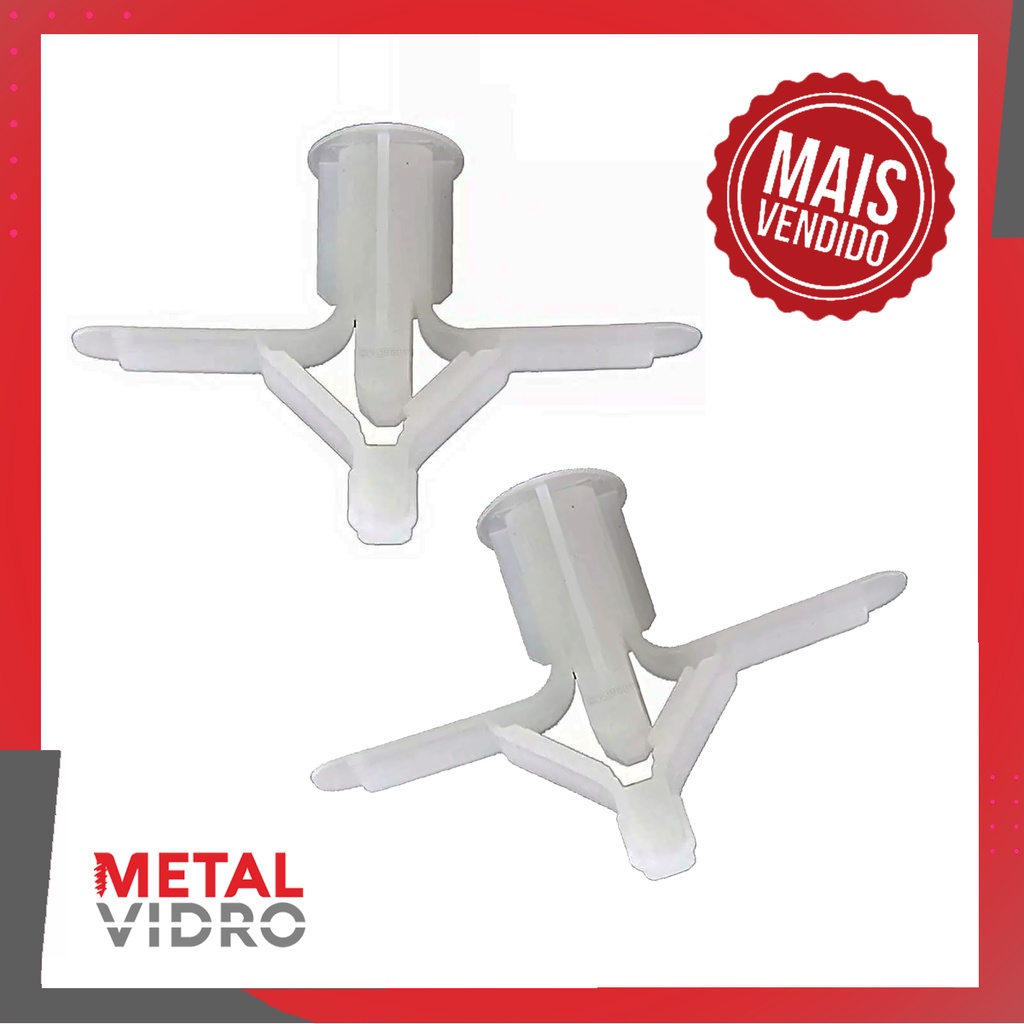 Kit 50 Bucha para Gesso Drywall Parede Oca Forro Gesso Fly Bucha Gesso ...