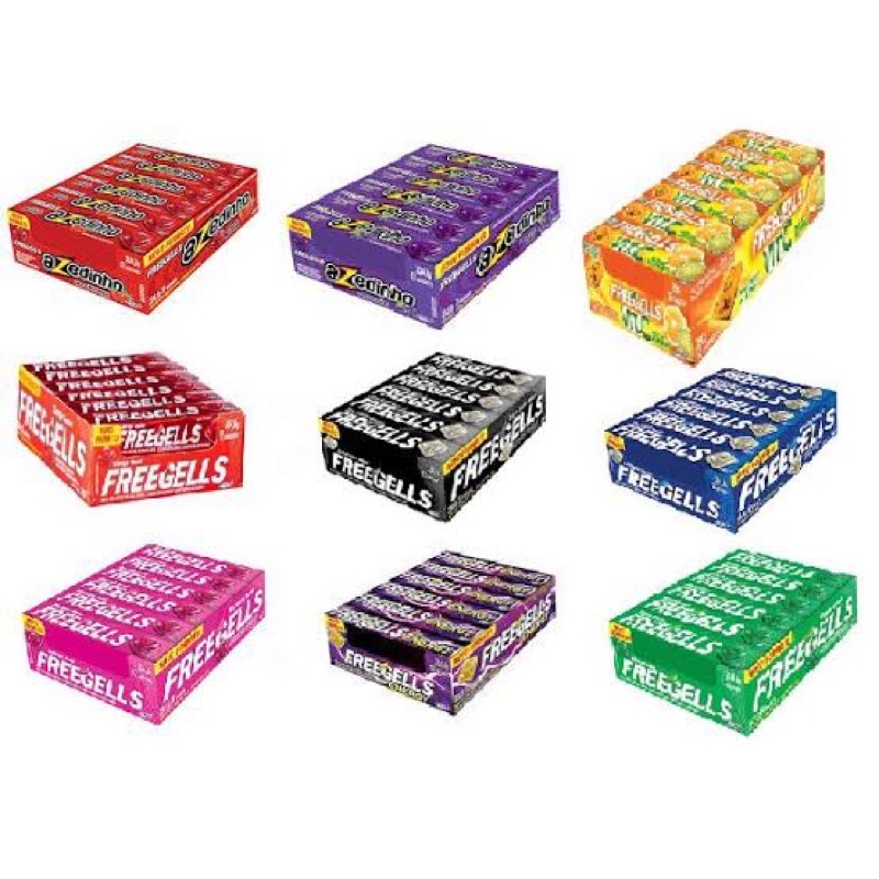 Freegells Drops Chocolate com Menta c/12 - Riclan - Escorrega o Preço