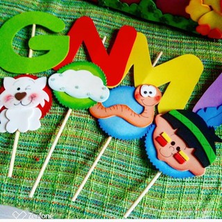 alfabeto no palito com figuras | Shopee Brasil
