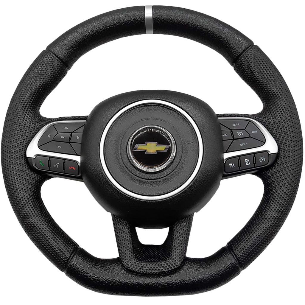 Volante Prisma 2006 a 2012 Multifuncional com controle Linha Sonic ...