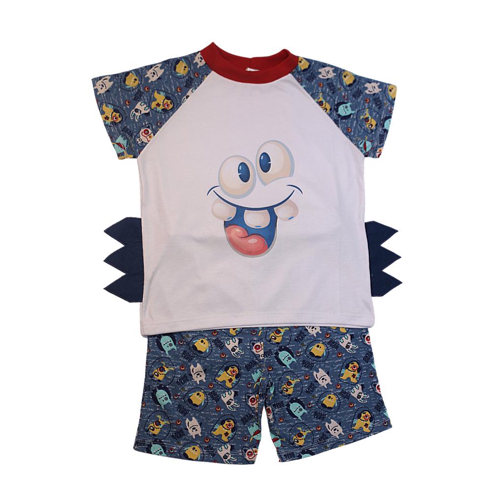 Pijama Para Pintar Monstro Azul Menino Mundo De Mika Tamanho 3 Shopee Brasil