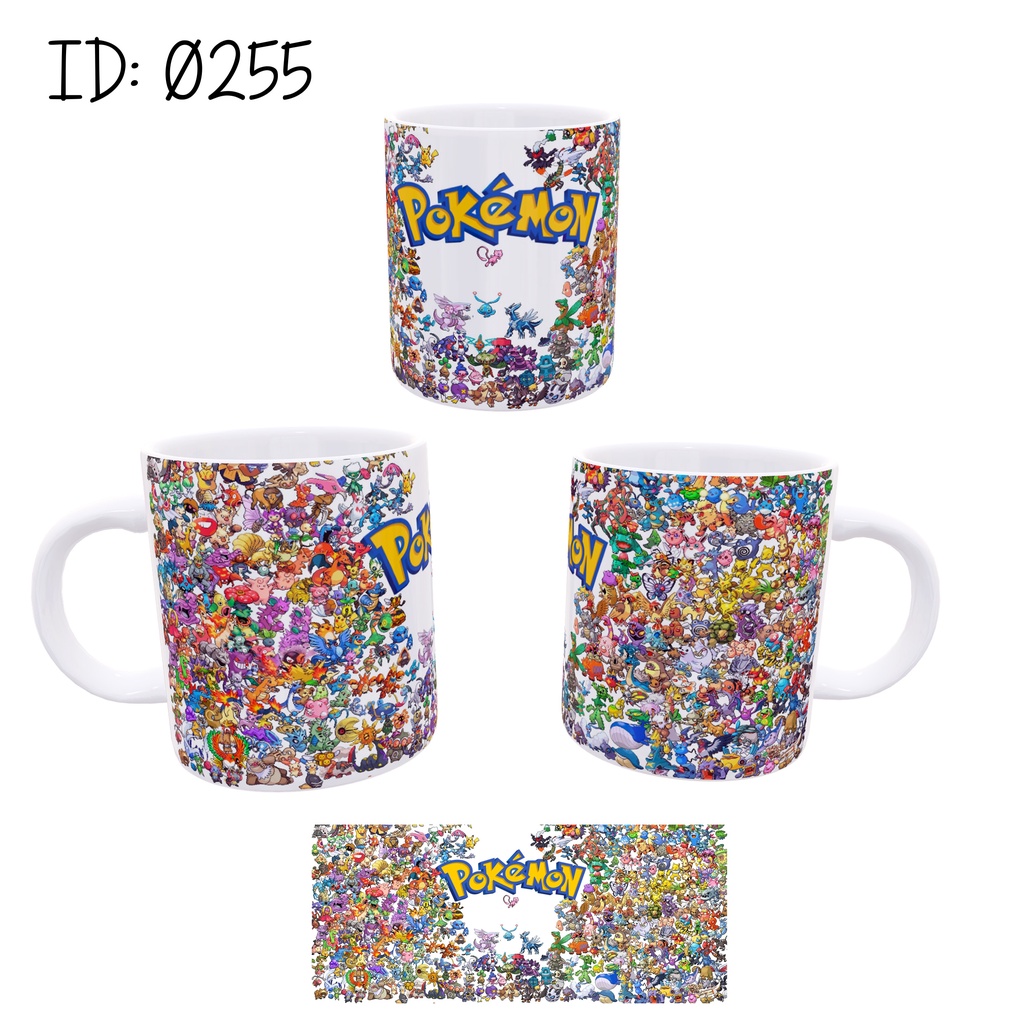 Caneca Pokemons Pokemón Pokémon Pokemom ID0255 | Shopee Brasil