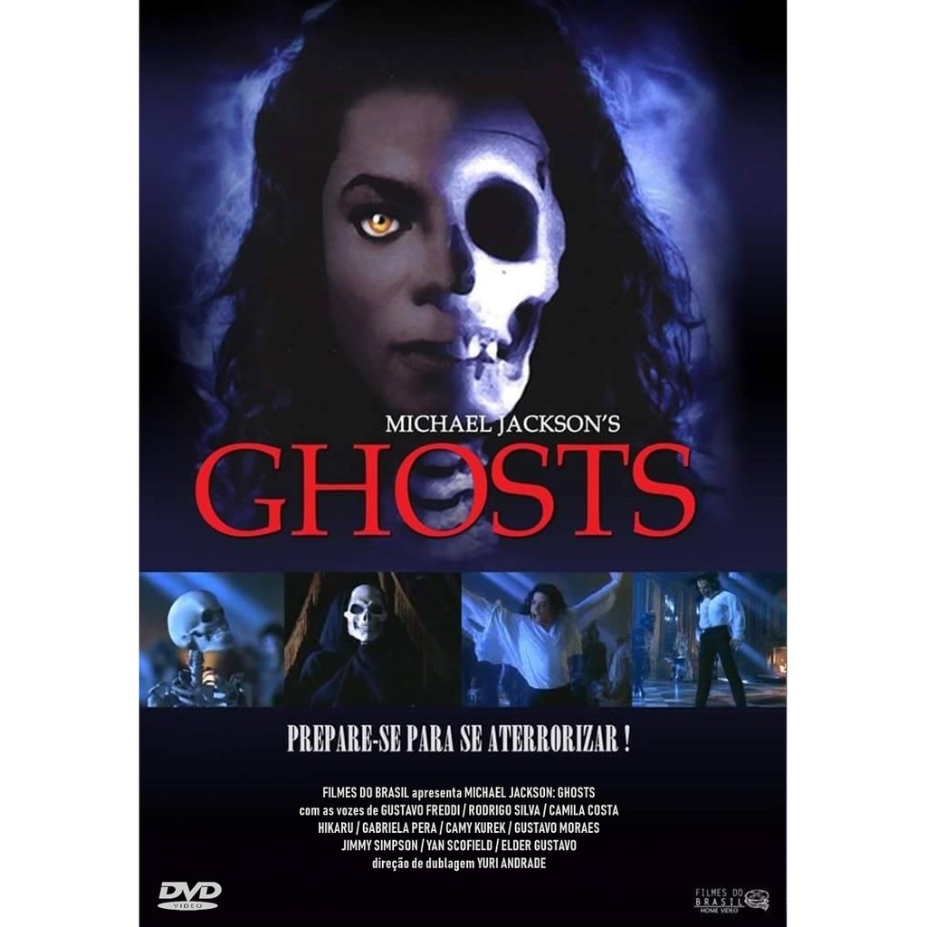 DVD: Michael Jackson - Ghosts | Shopee Brasil
