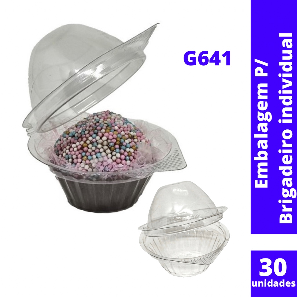 30un Embalagem para Brigadeiro e doce Individual G641 GALVANOTEK ...
