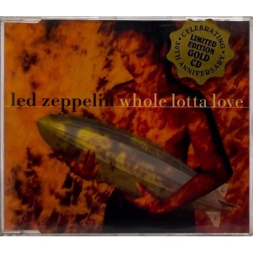 Cd Led Zeppelin Whole Lotta Love 1997 Single Gold Limitado | Shopee Brasil