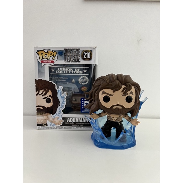 Funko Pop Heroes Aquaman DC exclusive 210 | Shopee Brasil