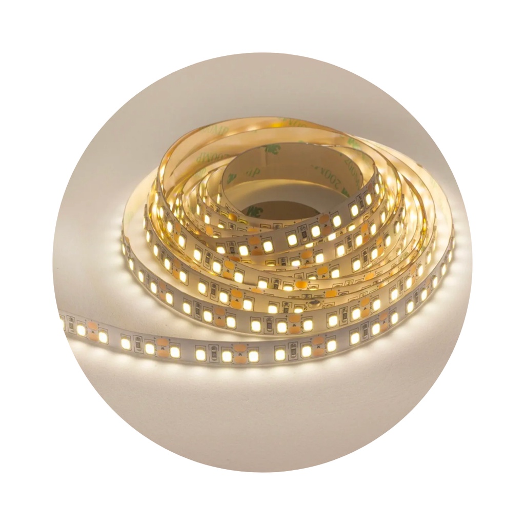 Fita Led 2835 P/ Perfil Sanca 240 Leds P/metro 5m Branco Neutro 4000K ...