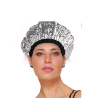 Touca Metalizada Retentora De Calor 393 - Ideal Para Hidratar Os Fios ...