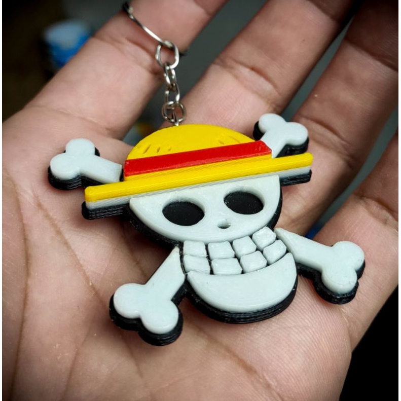Chaveiro One Piece - Monkey D. Luffy - Anime - Impressão 3D | Shopee Brasil