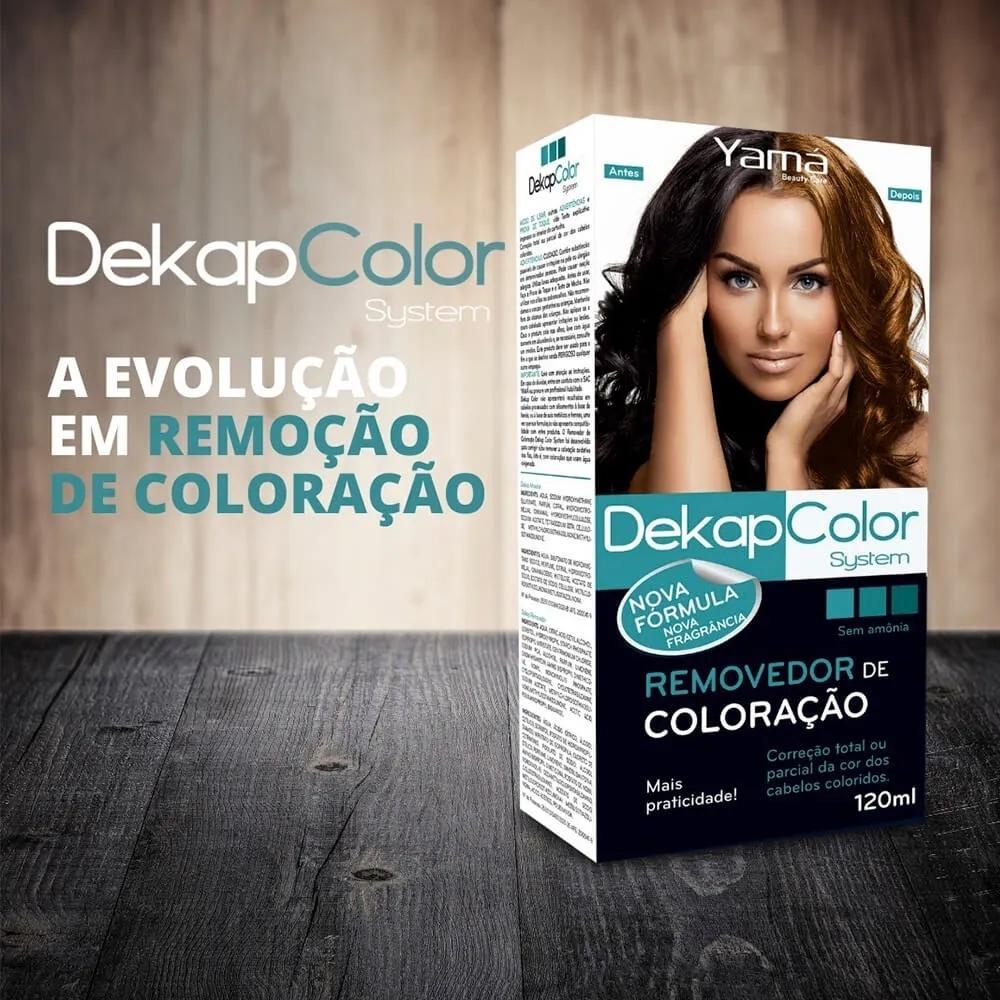 Dekap Color System Removedor de Coloração Sem Amônia Nova Fórmula 120ml ...
