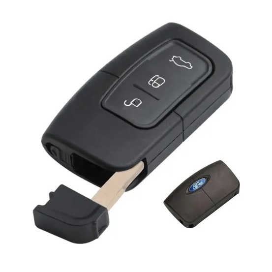 Chave Ford Focus Carcaça Presença 2009 2010 2011 2012 3 Botões | Shopee ...