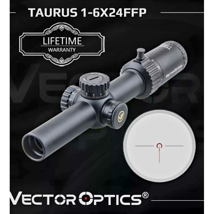 Luneta vector optics Taurus 1-6 x24 FFP | Shopee Brasil