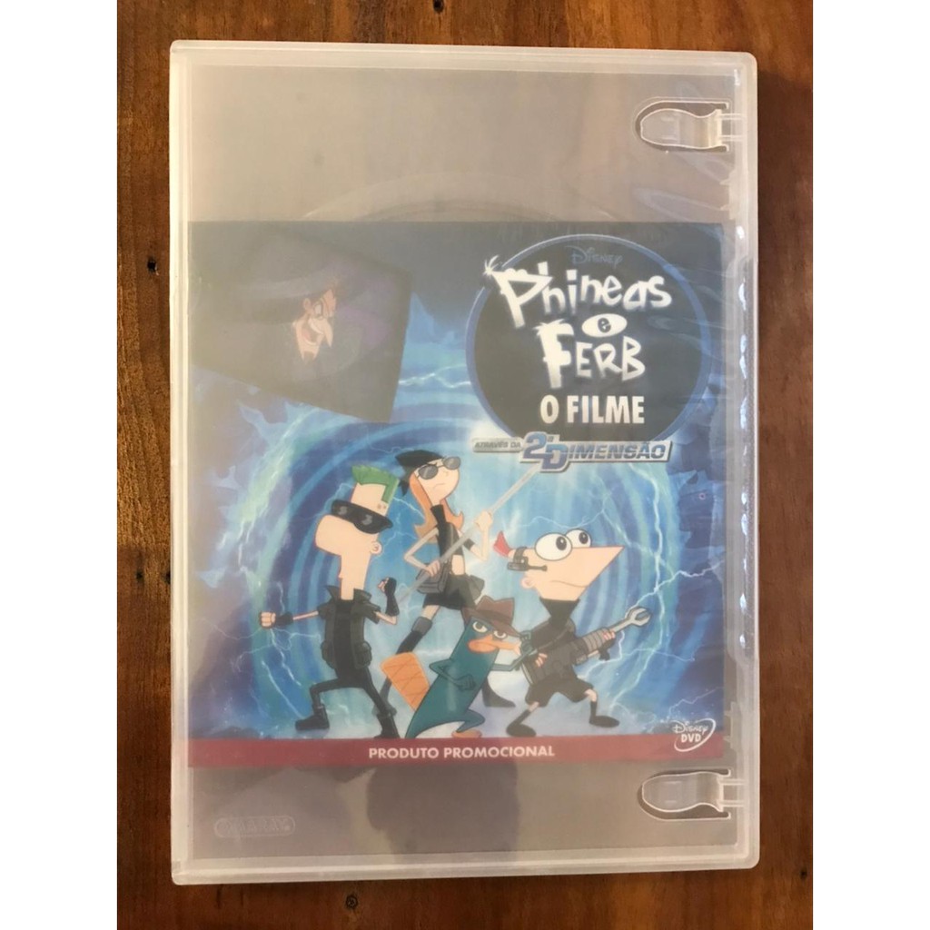 DVD Phineas e Ferb - O Filme - Lacrado - Escorrega o Preço