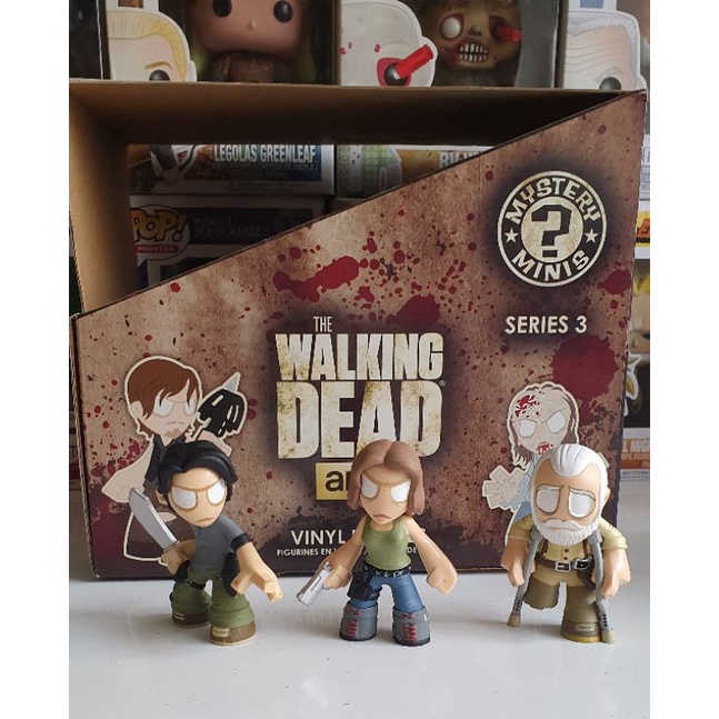 Mystery Mini The Walking Dead 13 personagens | Shopee Brasil