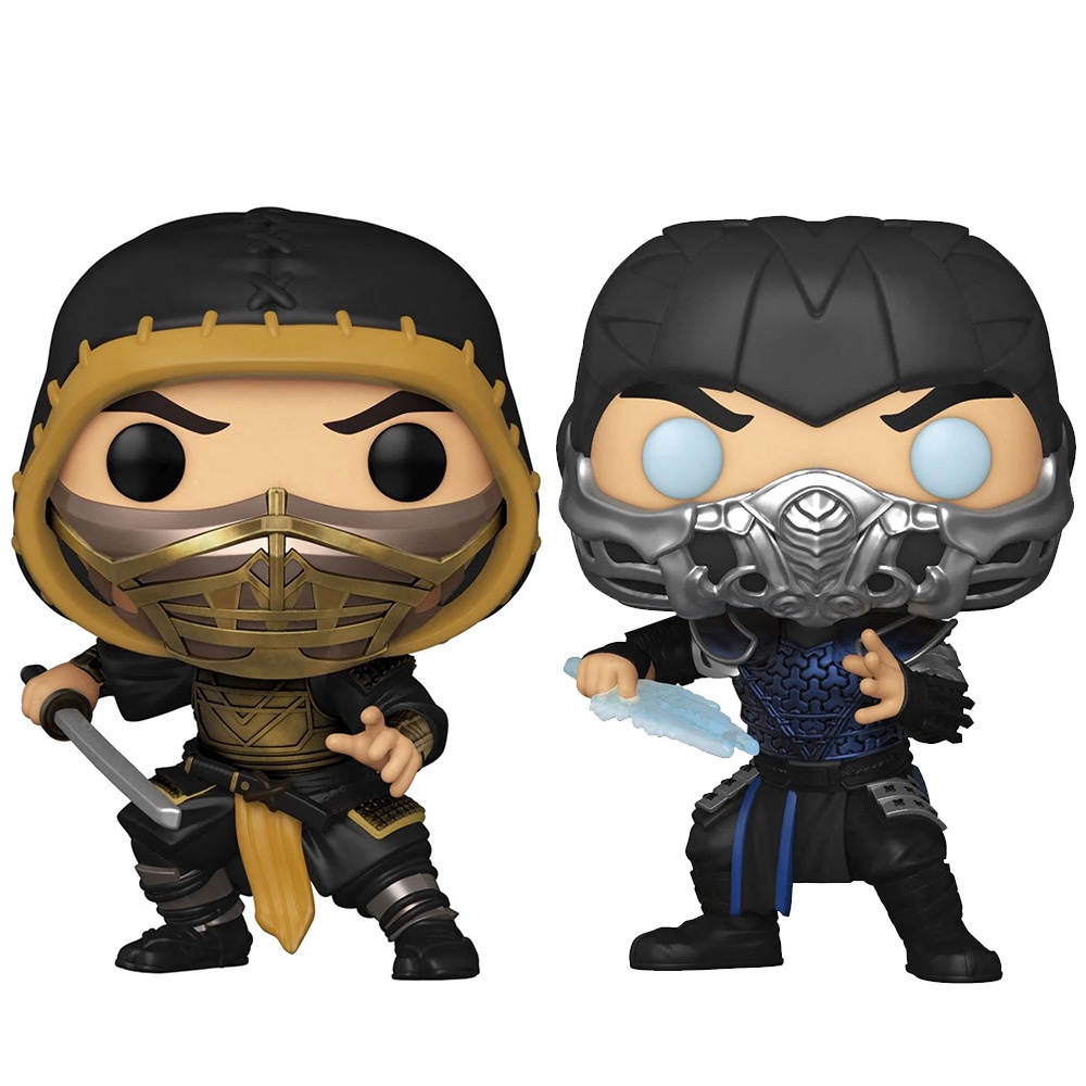 Funko Pop Mortal Kombat Scorpion e Sub Zero | Shopee Brasil