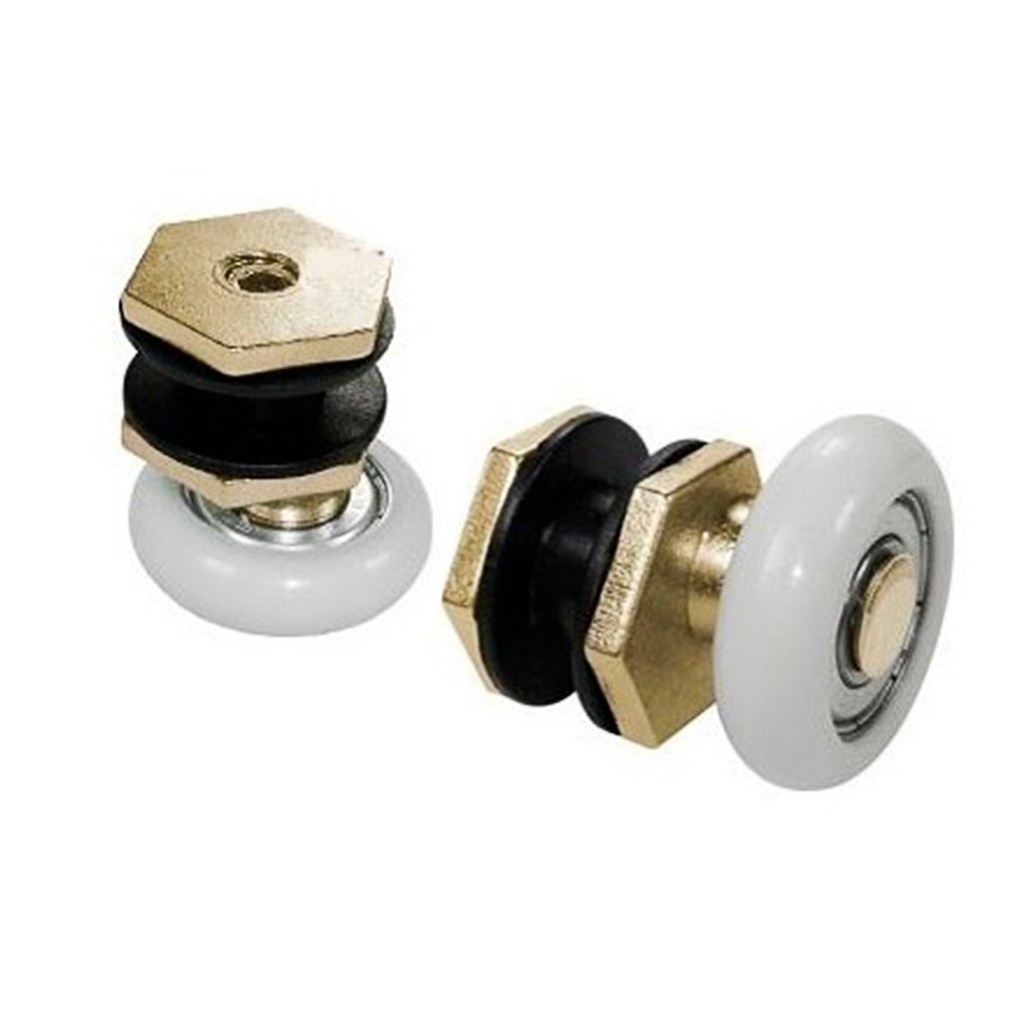 Kit 02 Roldana Rodizio Para Box De Vidro, Porta E Janela Vidro 8mm ...