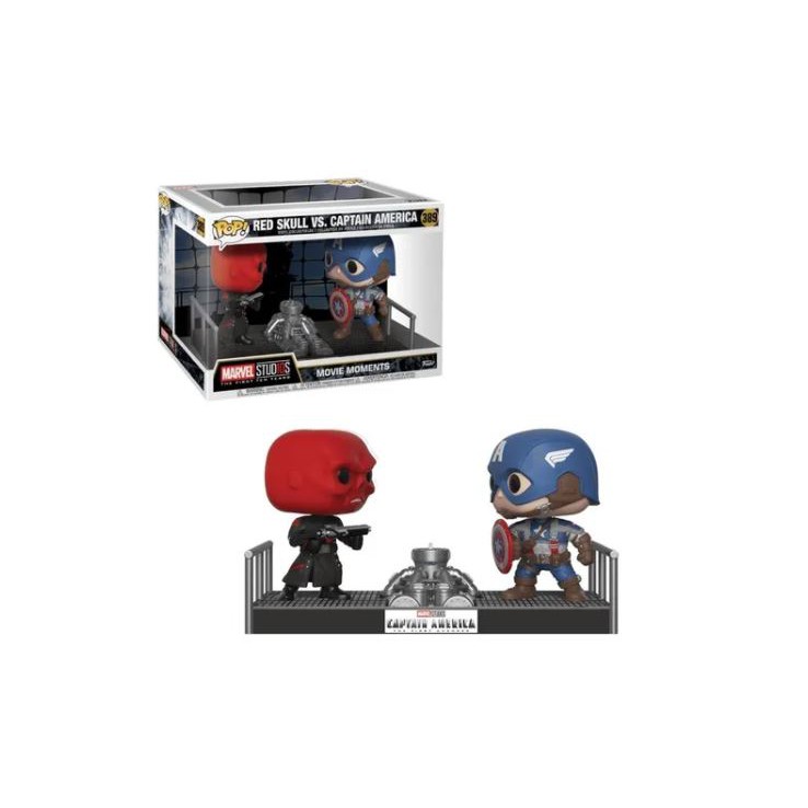 Funko Pop! Marvel 389 - Red Skull Vs. Captain America | Shopee Brasil