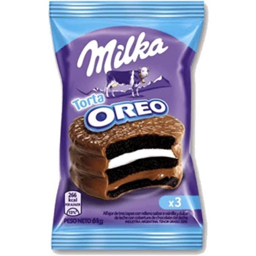 ALFAJOR MILKA OREO ARGENTINO 1 unidade - Escorrega o Preço