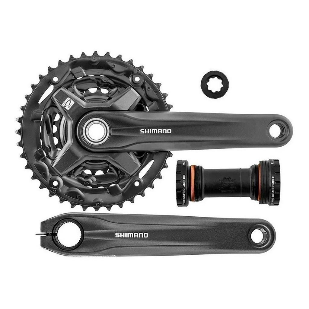 Kit Pedivela Shimano Altus FC-MT210 40/30/22D + Central BB-MT500 ...