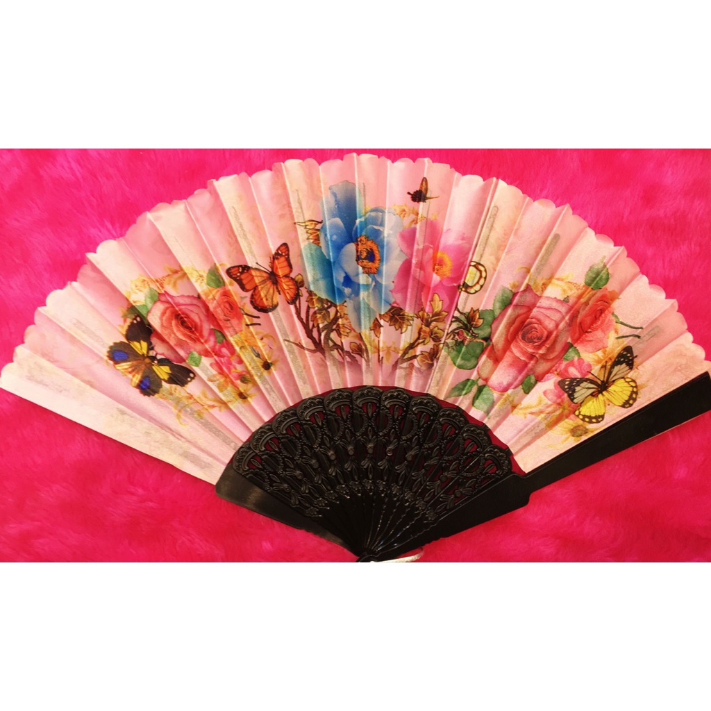 Leque Chines Dobravel Estampa Florida | Shopee Brasil