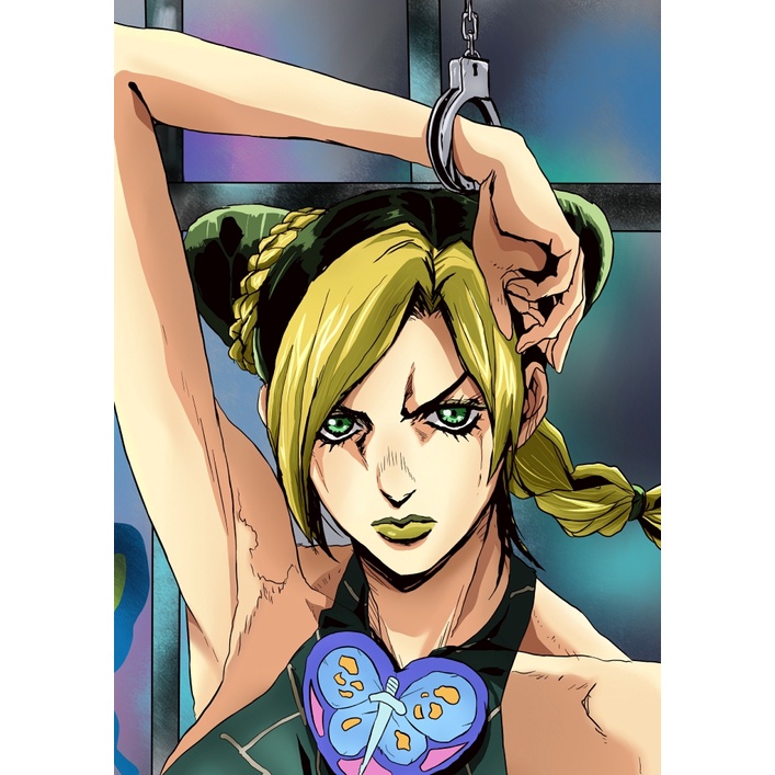 Placa Decorativa | Jojo´S Bizarre Adventure | Jolyne Cujoh | A4 ...