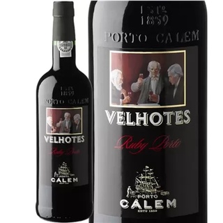 Vinho Porto Calem Velhote Ruby 750 ML | Shopee Brasil